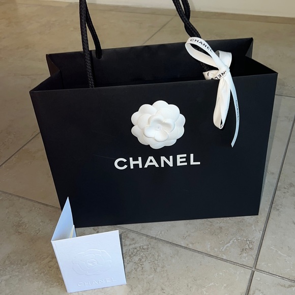 CHANEL | Bags | Chanel Paper Bag With Envelope | Poshmark